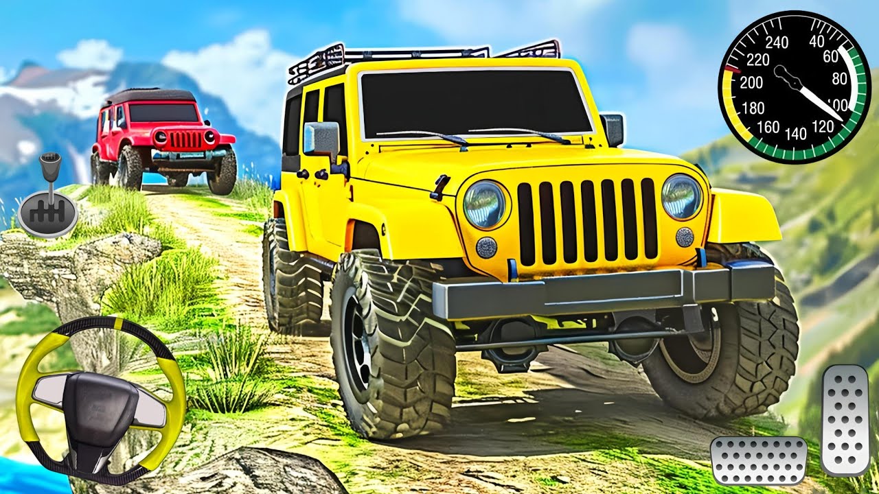 Offroad Jeep Game 4x4 Driving - Uphill Jeep Driving Simulator 2025 ...