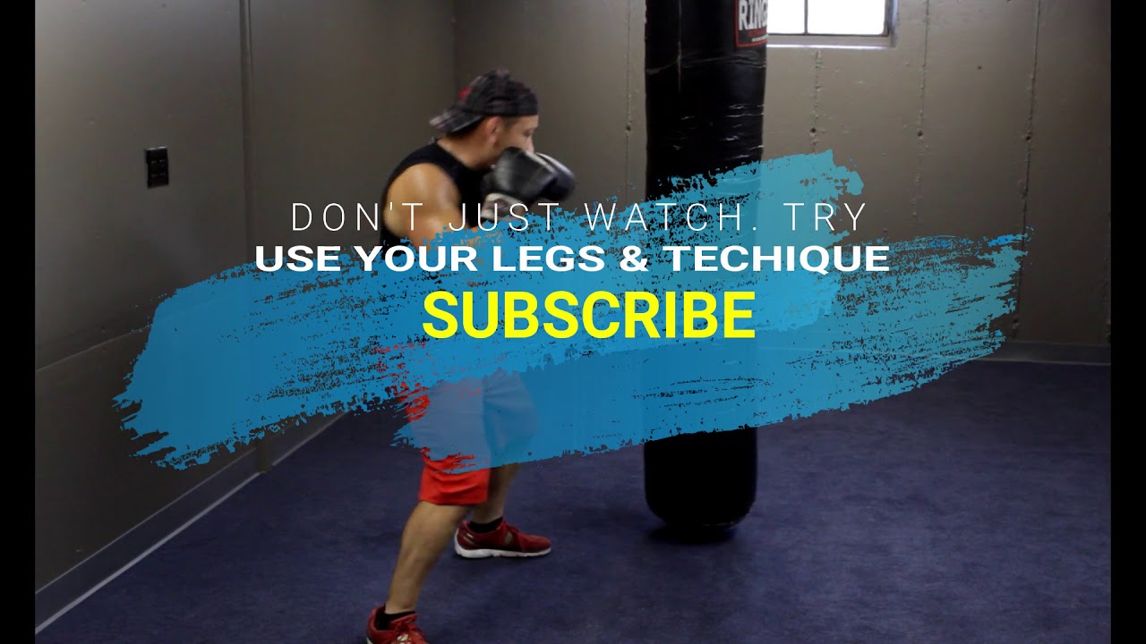 Heavy Bag Workout For Home l Boxing Training l Punching Bag Exercises ...