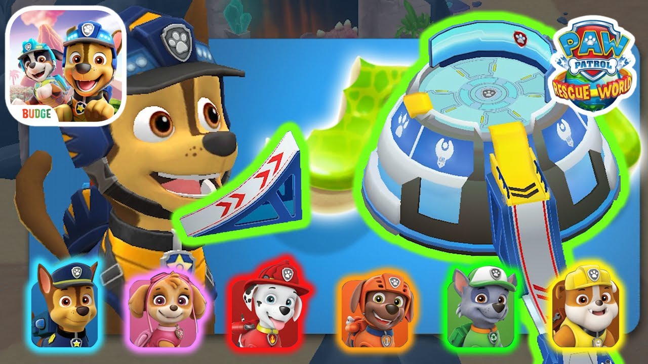 👮⭐Paw Patrol Rescue World #45 Chase Special Treat! PUPTACULAR Get Ready ...