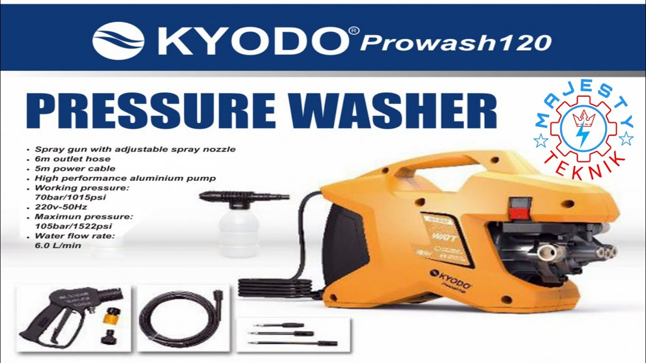 Review jujur Jet Cleaner KYODO Prowash 120 | Ternyata begini‼️ - YouTube