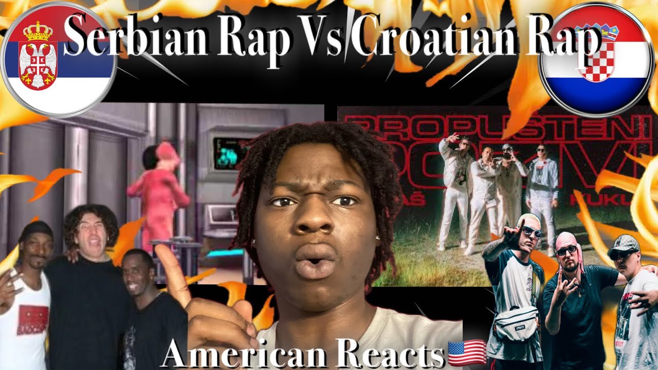 Serbian Rap vs Croatian Rap! Ft. Ajs Nigrutin - Spejs nigrutin & GALAŠ ...