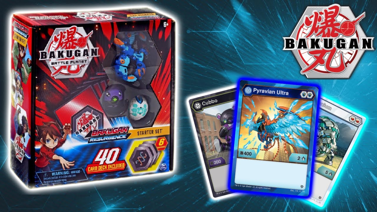Bakugan Starter Set - PYRAVIAN ULTRA - YouTube