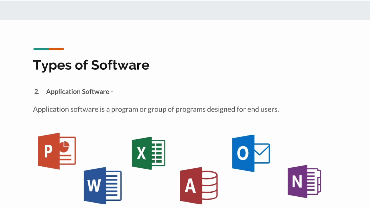 Introduction to Computer : 11. Software : CCC Tutorial in English - YouTube