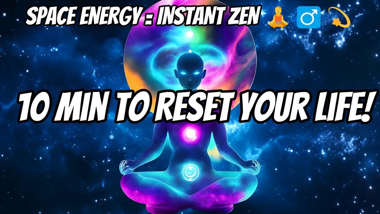 Cosmic Energy Flow 🌌 10-Min Space Meditation to Attract Positivity ...
