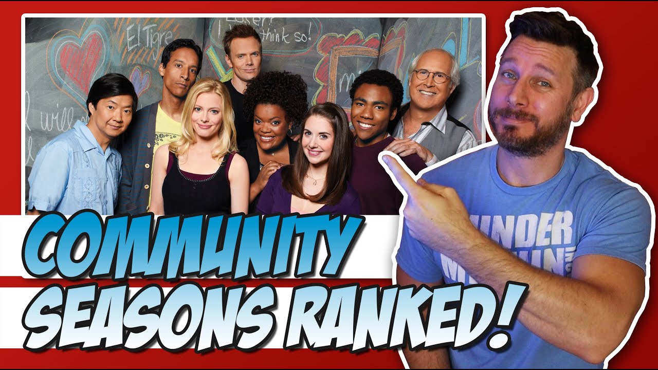 All 6 Seasons of Community Ranked! - YouTube