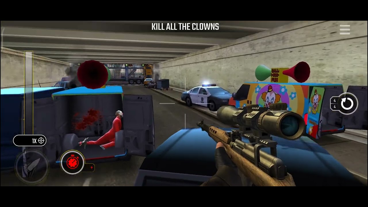 Kill All The Clowns - Pure Sniper #gaming #snipinggames - YouTube