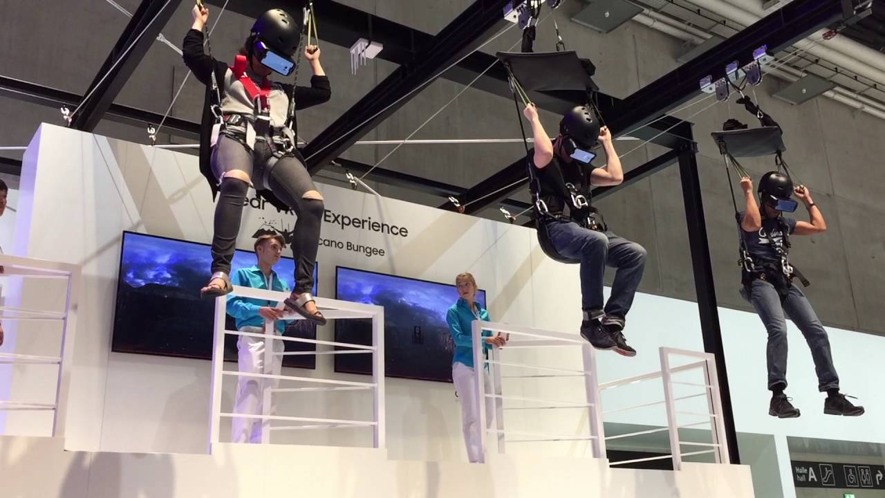 IFA 2016: Samsung Gear VR - Bungee - YouTube