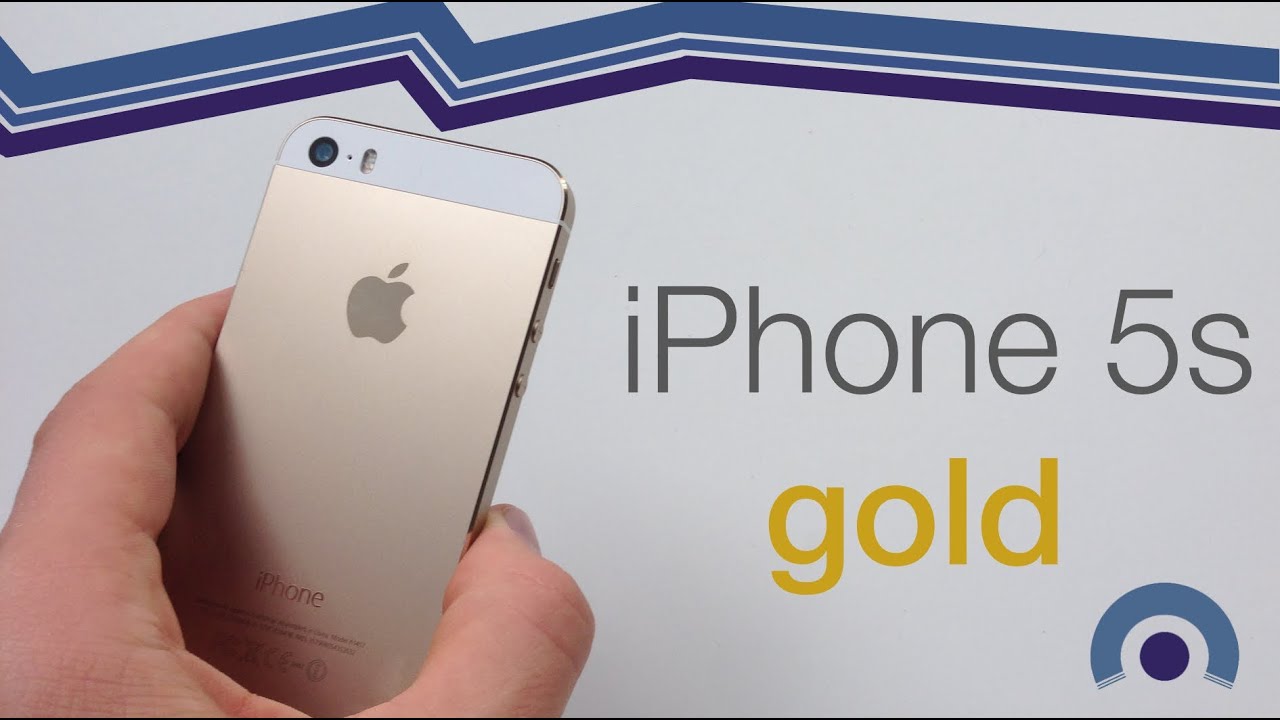 iPhone 5s gold Unboxing (deutsch) - YouTube