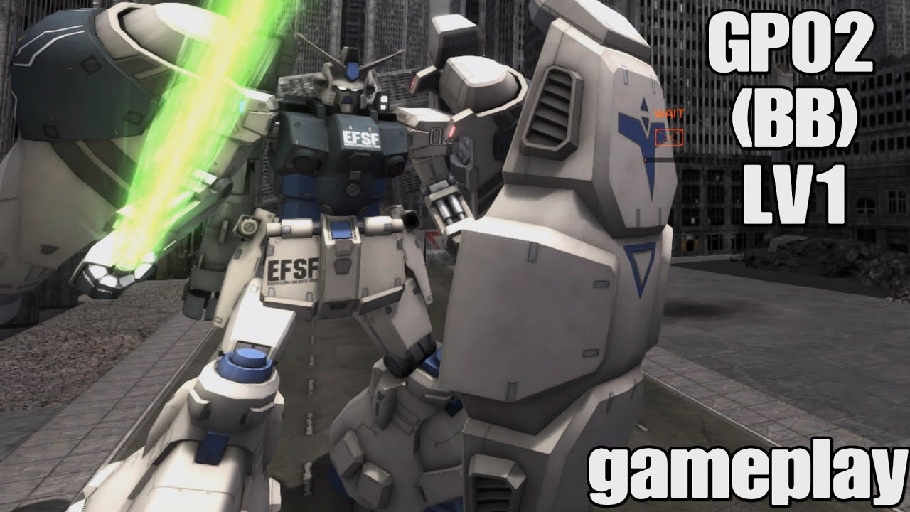 Gundam GP02 (BB) gameplay | GUNDAM BATTLE OPERATION 2 gameplay - YouTube