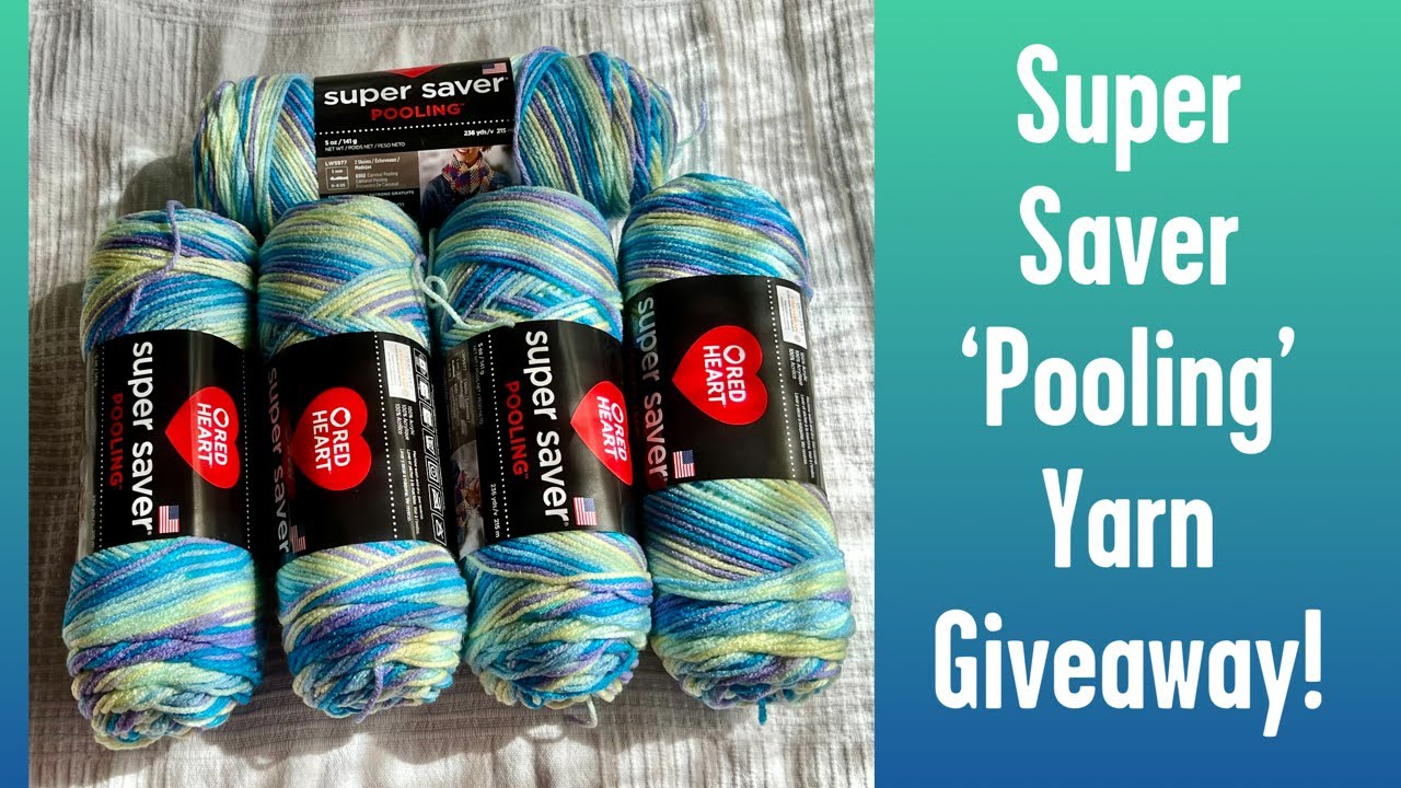🛑 Super Saver Pooling Yarn Giveaway + Vintage Crochet Book Review! # ...