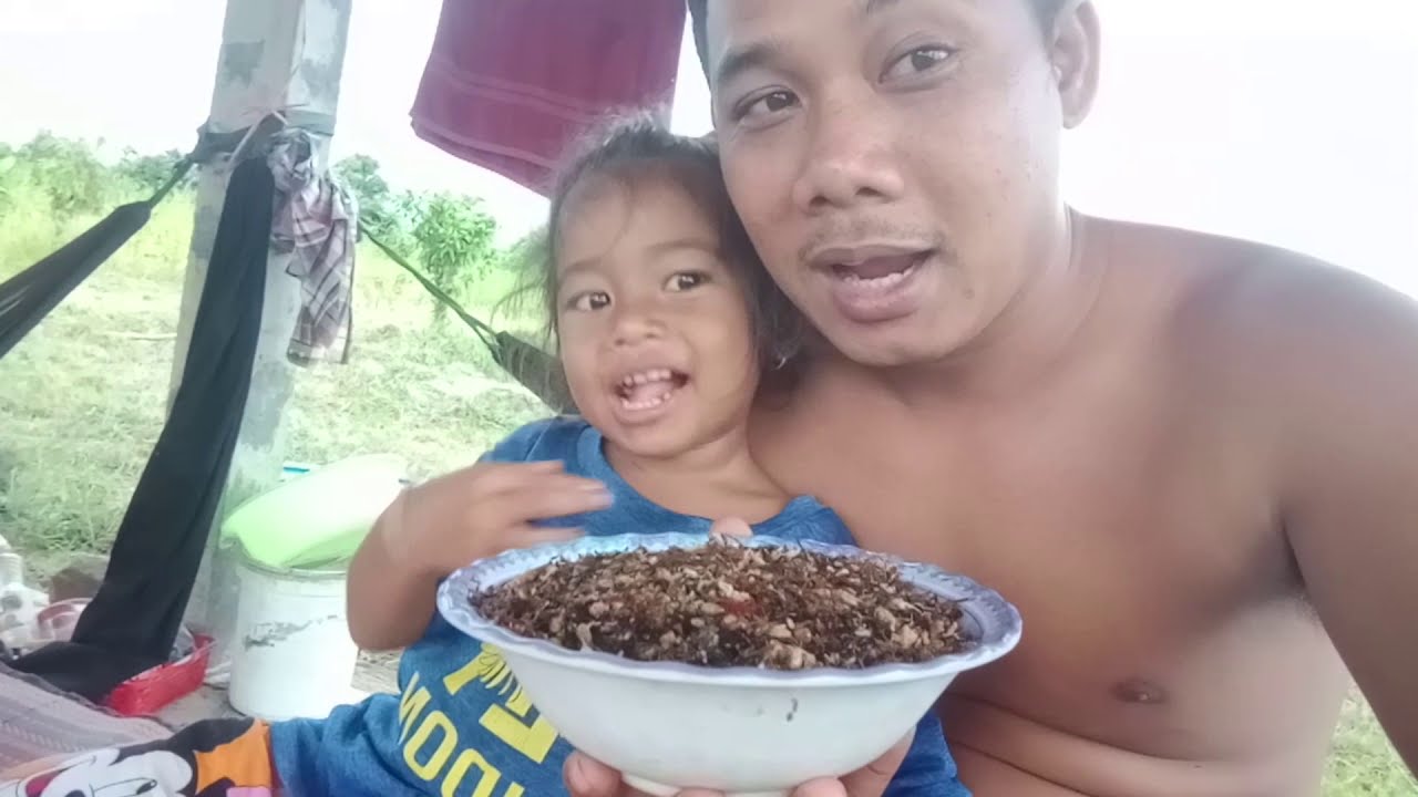 អង្ក្រងលីង ឆ្ងាញ់ៗ បក់សារីៗ - I like to eat Fry Red Ant delicious With ...