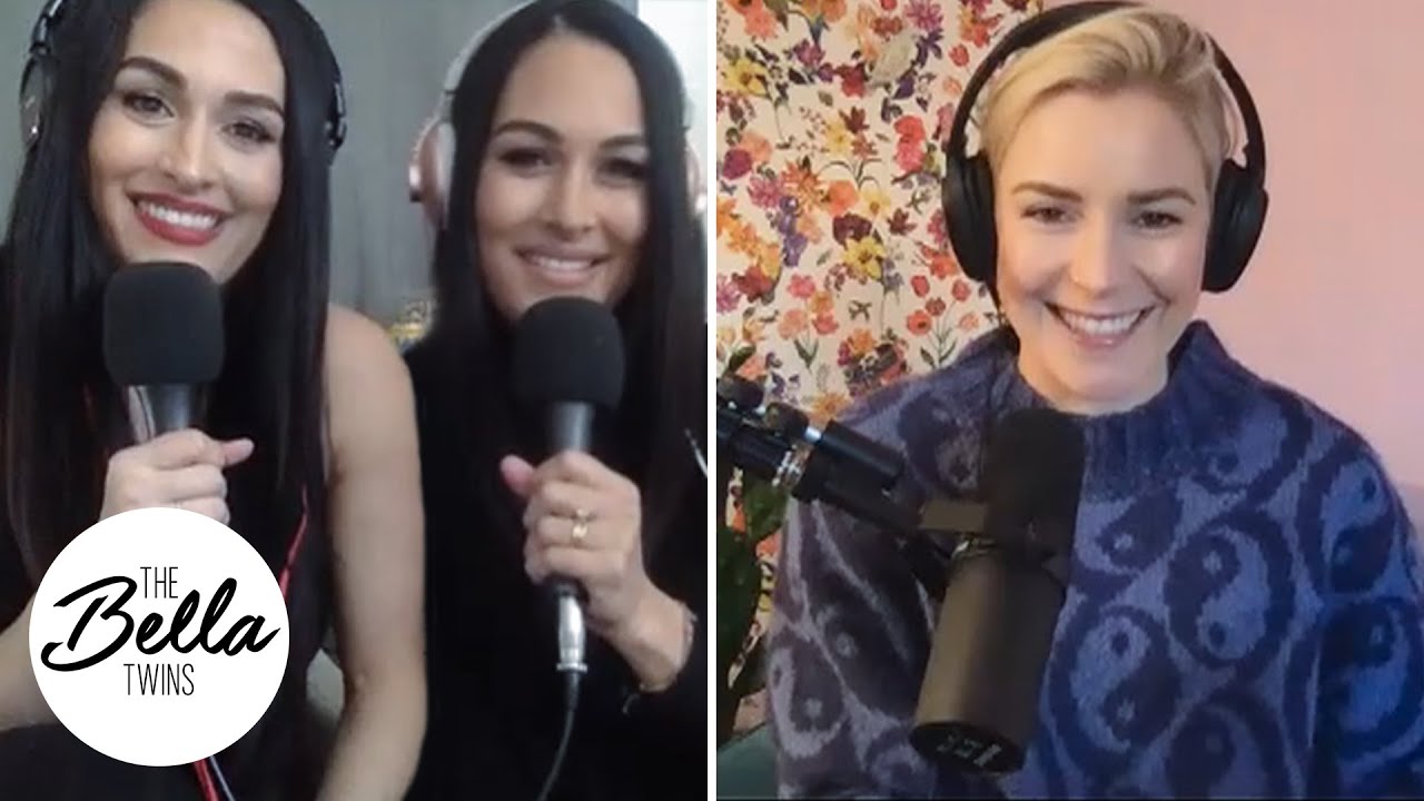 Renee Young's GENDER REVEAL on Bellas Podcast! - YouTube