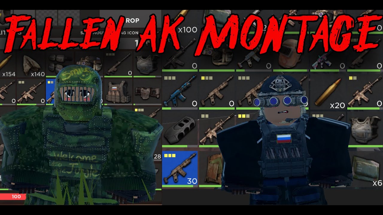 [Fallen Survival] AK47 MONTAGE - YouTube