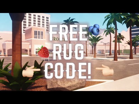 Free rug decal code! Berry Avenue 🍓🫐 - YouTube