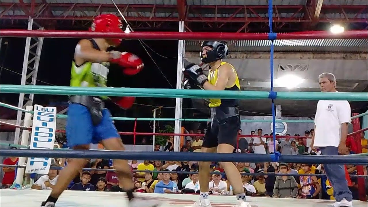 Guindulman (Black) vs. Duero (Red) || My 1st Amatuer Boxing Fight in ...