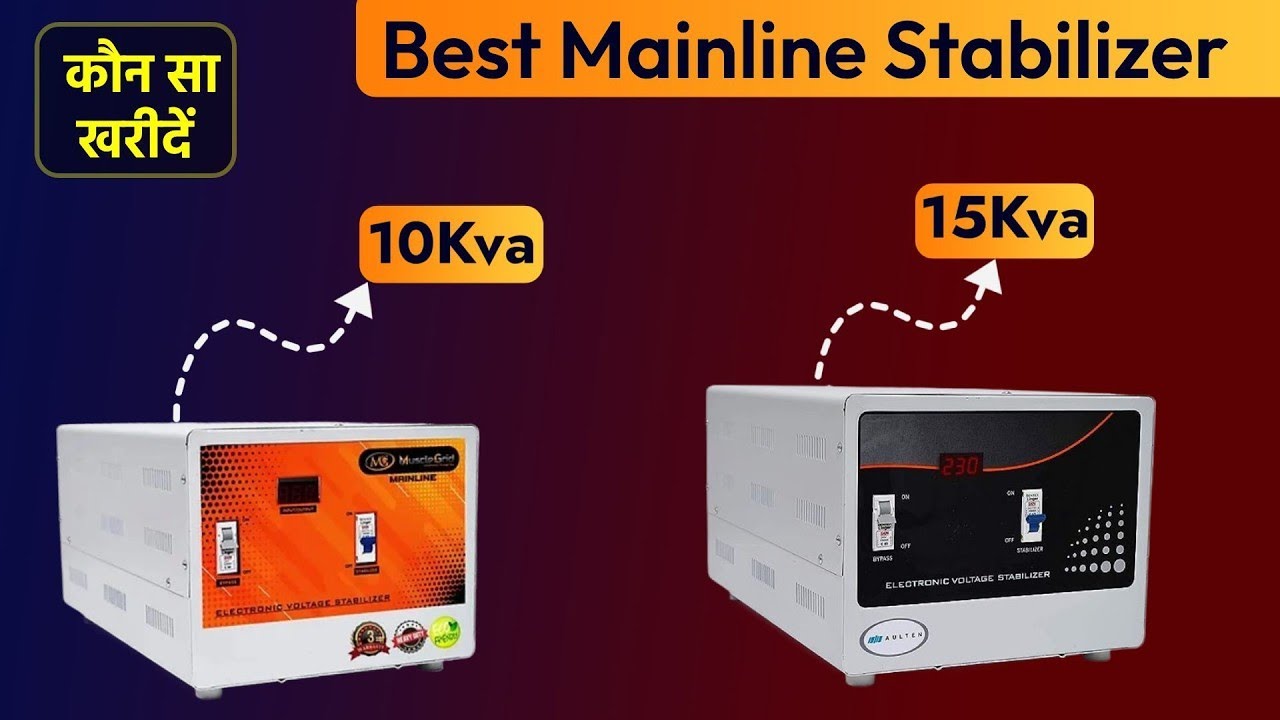 Best Mainline Stabilizer 2025 | Best Stabilizer for 1.5 Ton ac | Best ...
