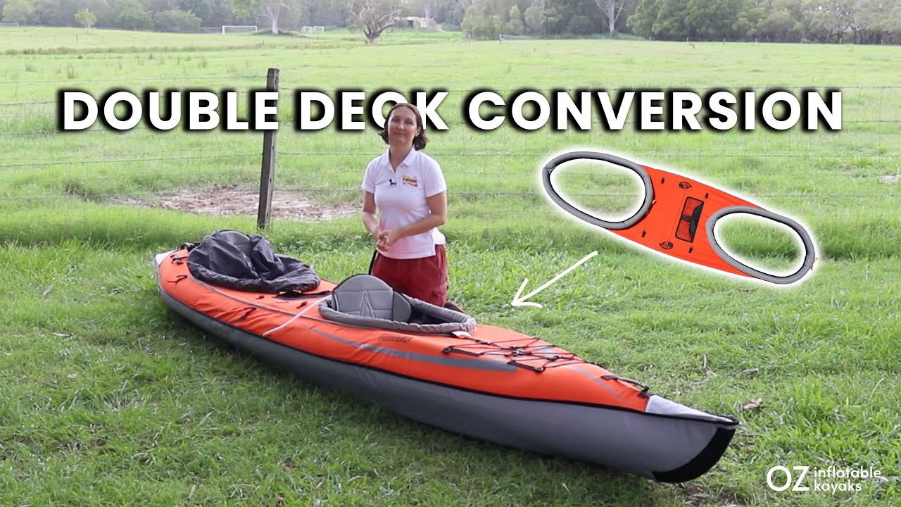 Double Deck Conversion for the AdvancedFrame Convertible Elite Kayak from Advanced Elements ...