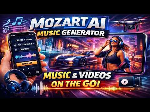 Mozart AI App Create AI Music / Lip Sync Music Videos on the Go