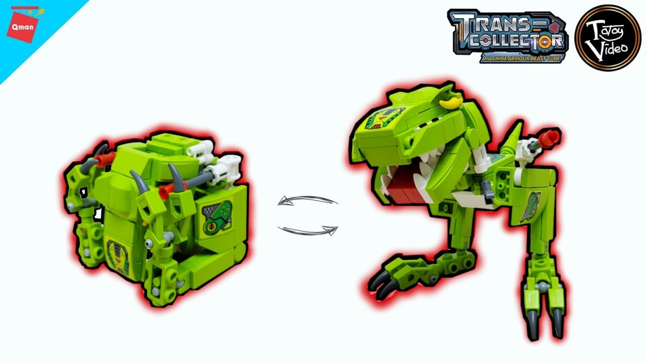 QMAN Beast Cube - Fast Tyrannosaurus Rex | Trans-Collector Machine ...