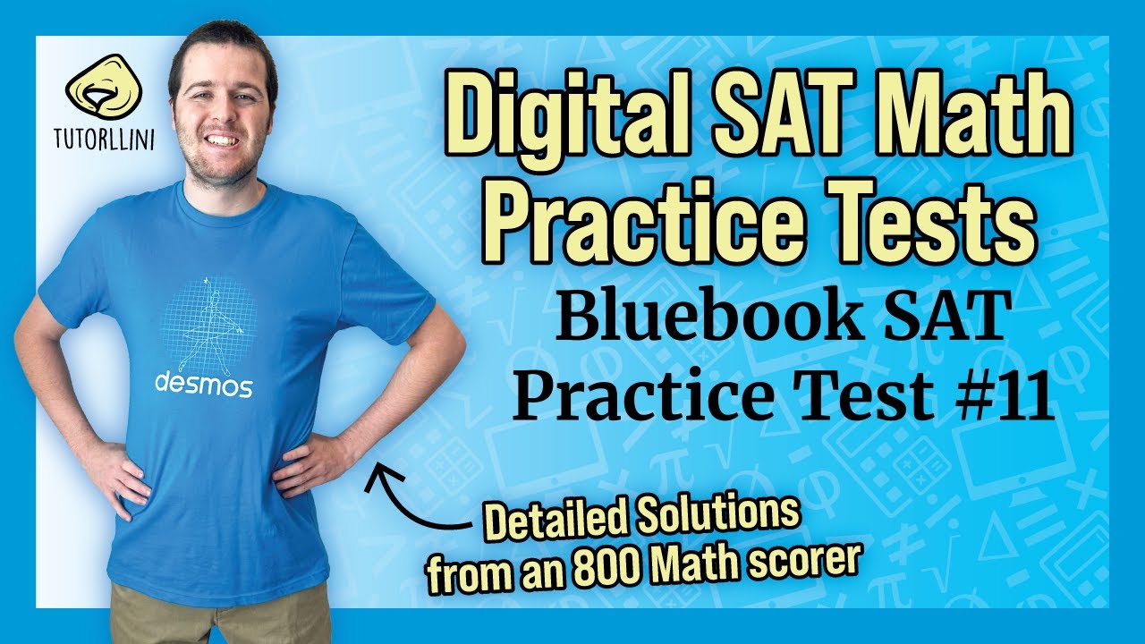 Digital SAT Math - Practice Test #11 - YouTube