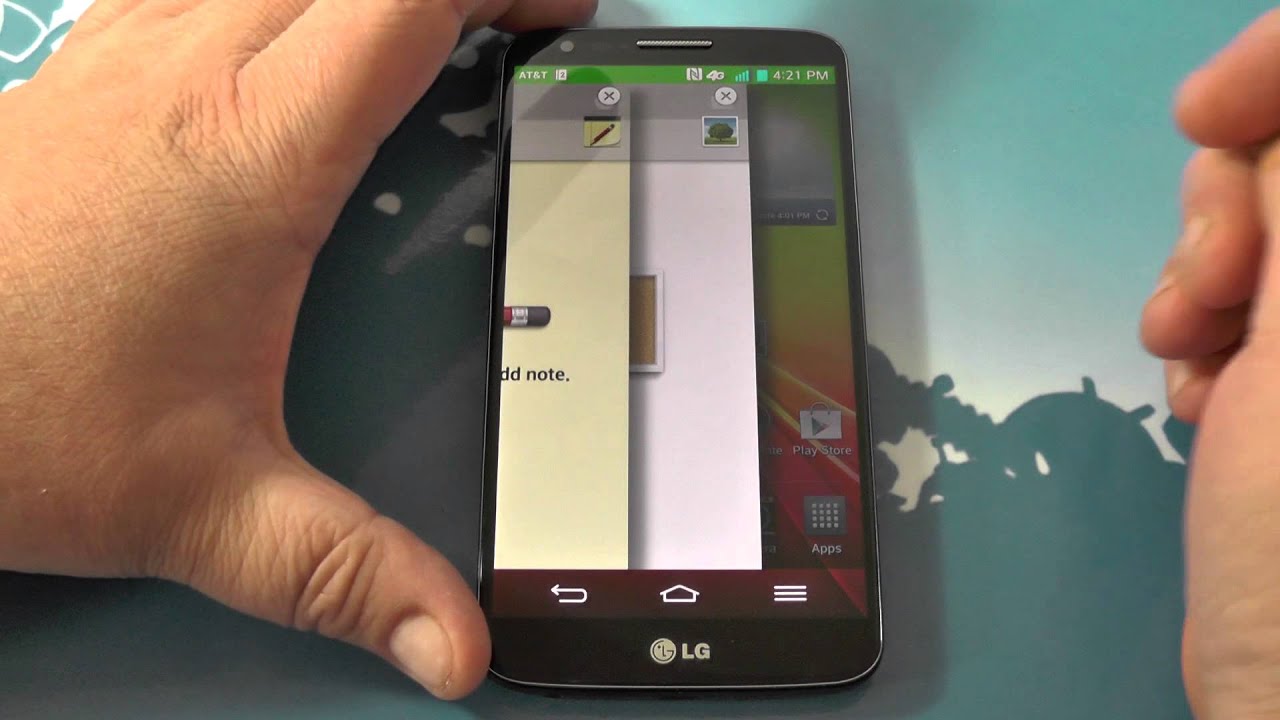 Slide Aside on the LG G2 - YouTube
