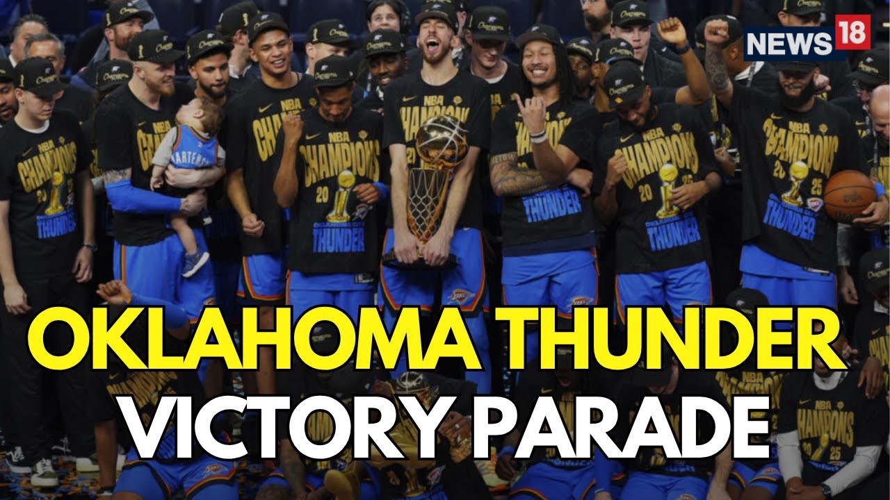 Oklahoma City Thunder Parade: OKC Thunder Holds a Victory Parade After ...