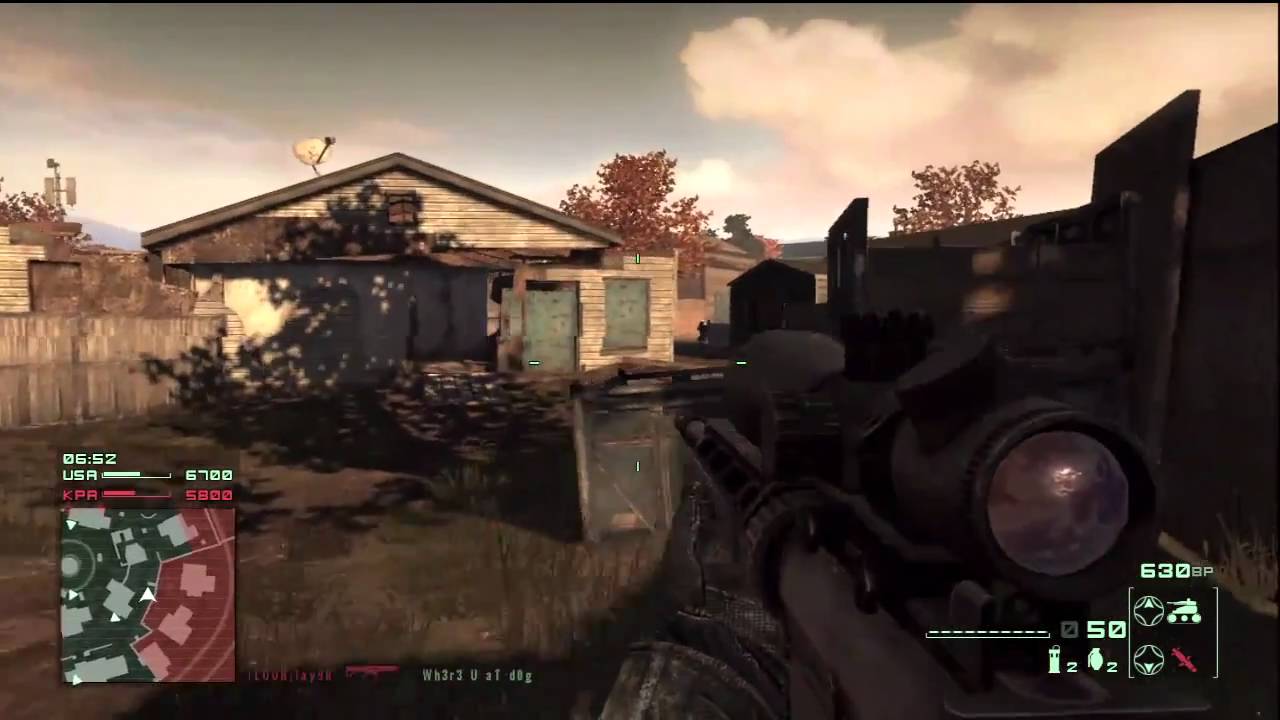 HomeFront - Multiplayer Gameplay (Sniping) - YouTube