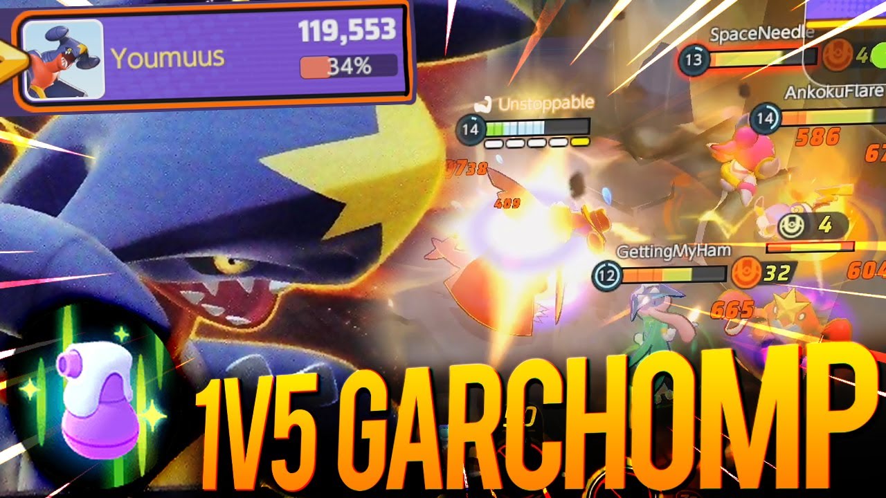 FULL TANK GARCHOMP BUILD IS CRAZY ! POTION + WEAKNESS POLICY = 100K ...