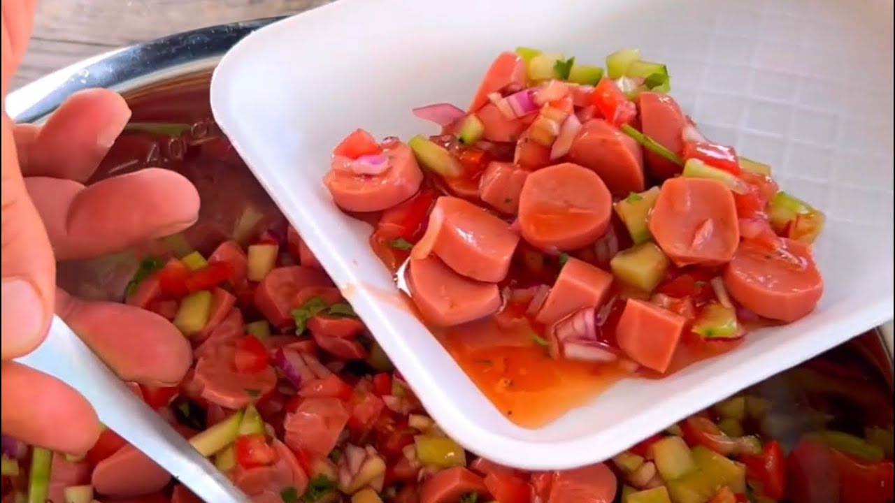 Ceviche de winis pidieron los niños 😋 / Cocinando A la Periqué - YouTube