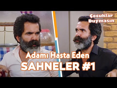 Çaycı Hüseyin'in Adamı Hasta Eden Sahneleri #1 😎 - Çocuklar Duymasın Özel Kolaj
