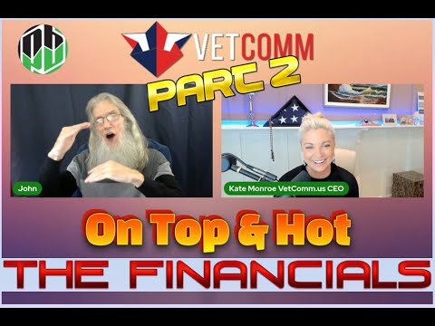 PART 2: The Financials ~ INTERVIEW w/ CEO Kate Monroe $CEOS VetComm/🧙‍♂ ...