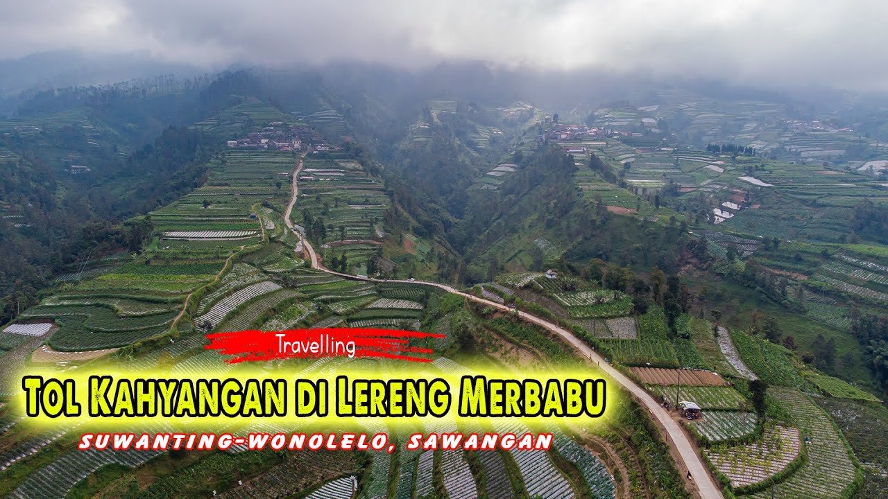 Tol Kahyangan di Sawangan, Magelang dari Suwanting ke Wonolelo - YouTube