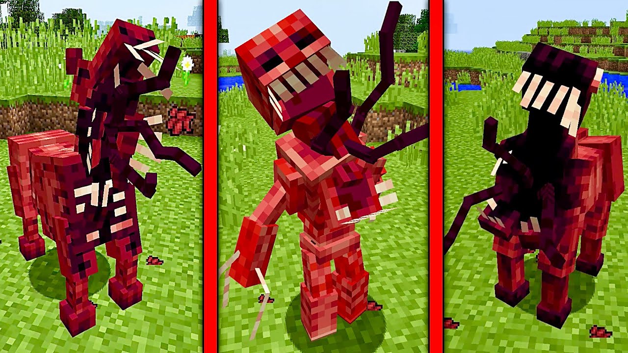 Scape And Run Parasites NEW UPDATE in Minecraft - YouTube