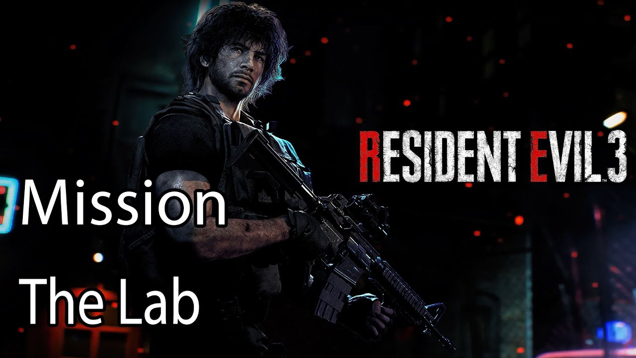 Resident Evil 3 Remake Mission The Lab - YouTube