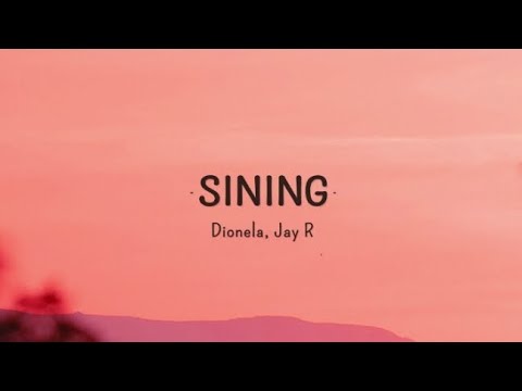 Sining Dionela ft. JayR (Lyric Video) - YouTube