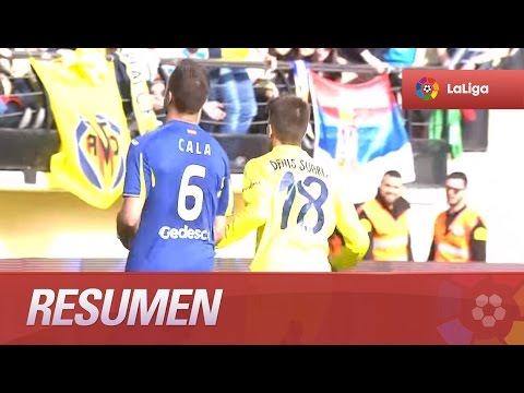 Resumen de Villarreal CF (2-0) Getafe CF