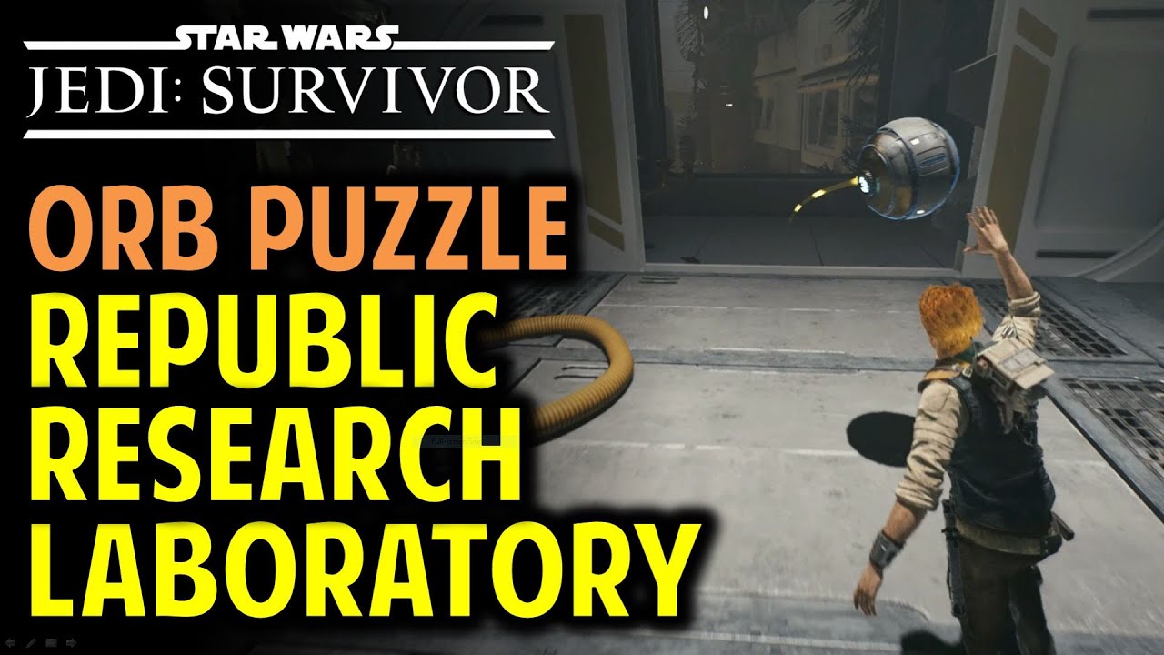 Republic Research Laboratory: Orb Puzzle | Star Wars Jedi: Survivor - YouTube