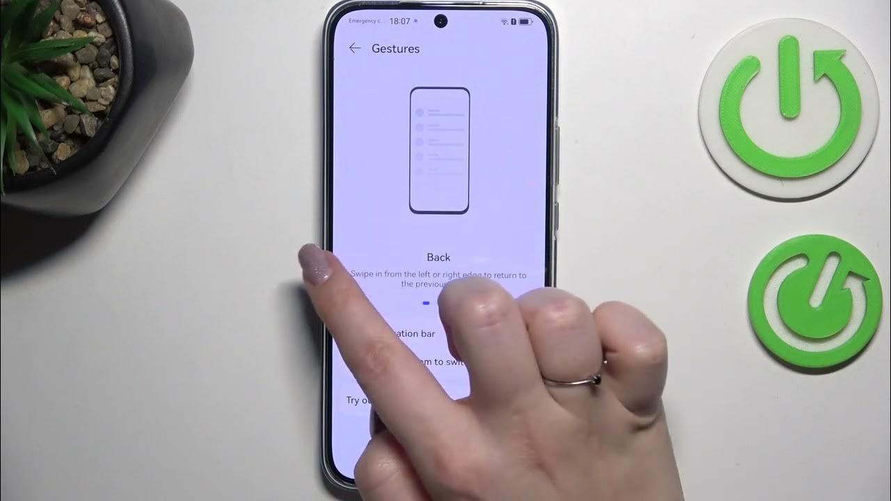 How to Set Gesture Navigation Bar on HUAWEI Nova 13i - YouTube