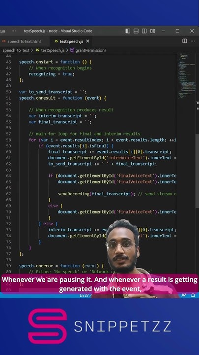 Javascript Speech Recognition Transform Speech Into Text With Speechrecognition 🎤📝 Quick