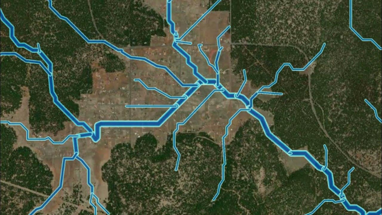 Hydrology in ArcGIS Pro, Lab Exercise 7: Generating a Stream Network using Strahler Stream ...