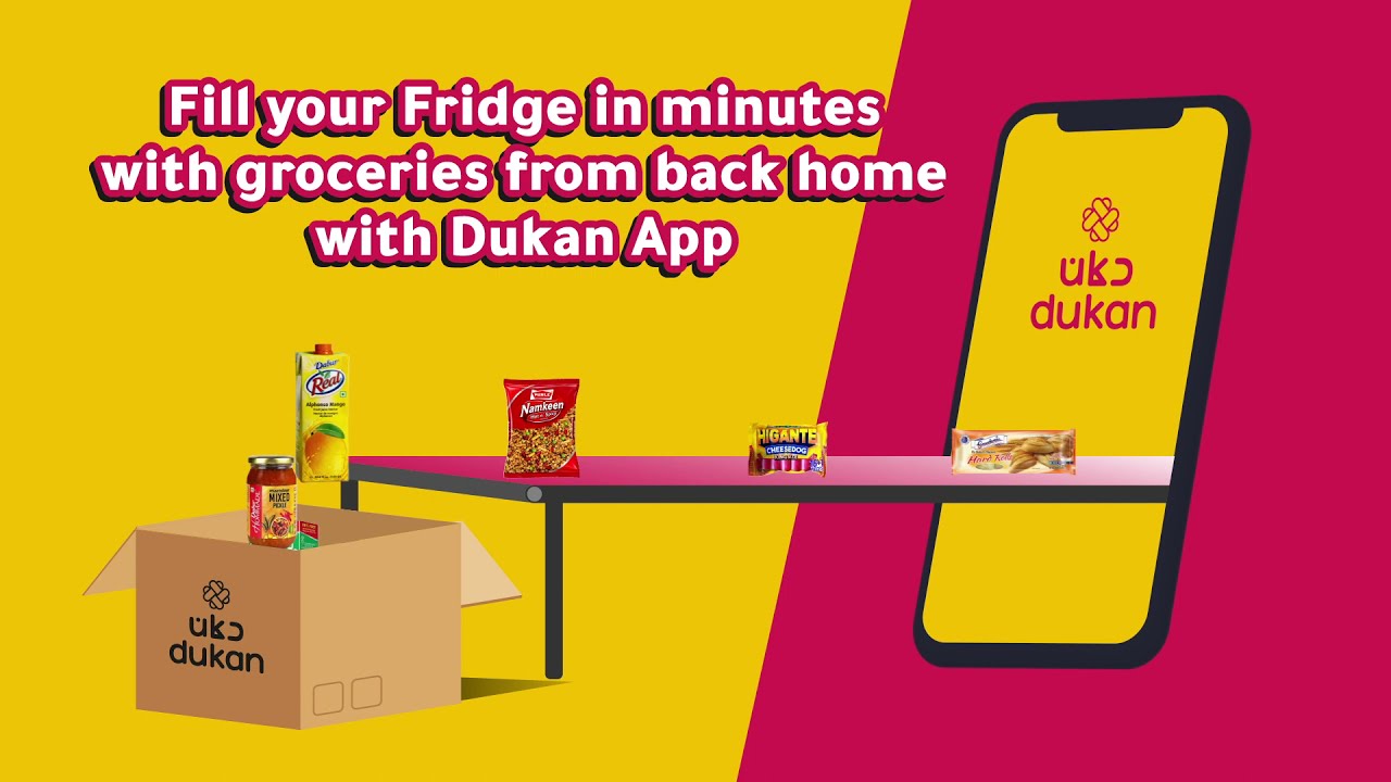 Dukan | Kuwait's Multicultural Grocery App - YouTube