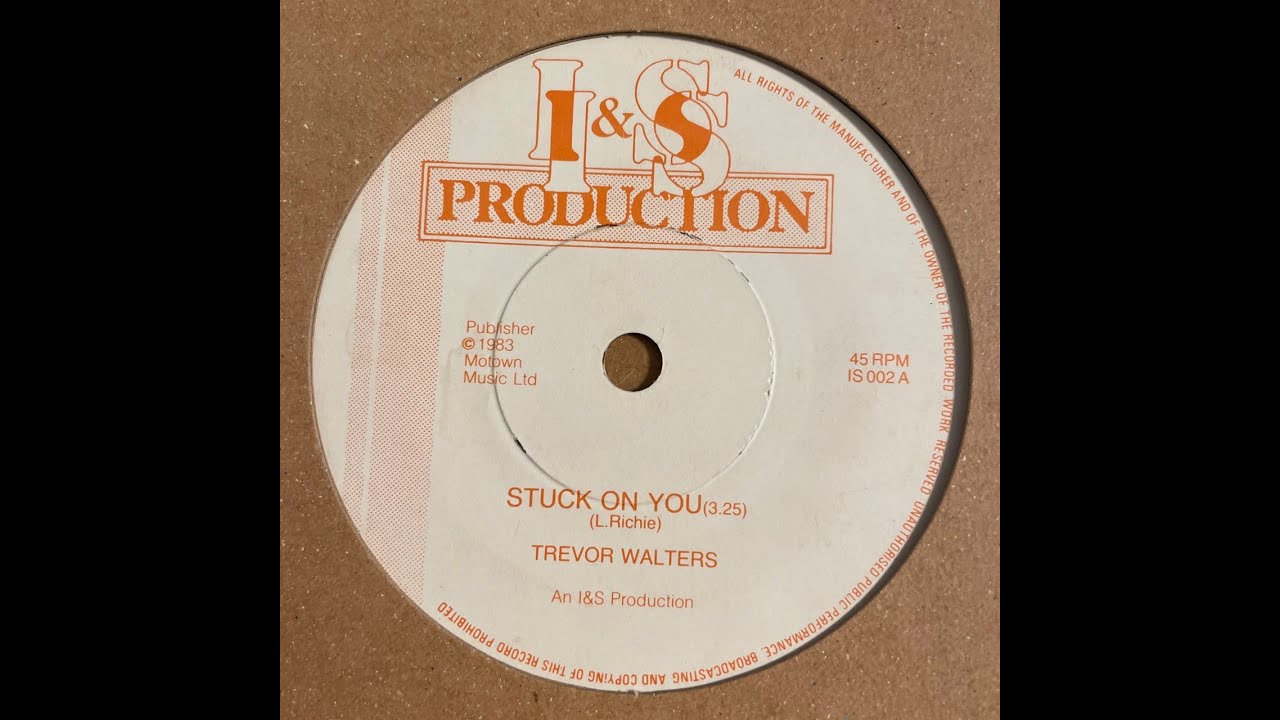 Trevor Walters - Stuck On You【7-21535】 - YouTube
