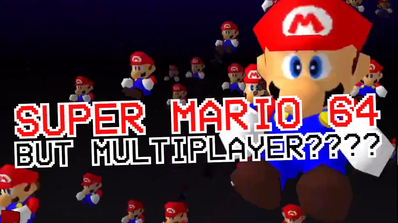 🍄SUPER MARIO 64..... BUT MULTIPLAYER????🍄SM64CO-OPDX🍄 - YouTube