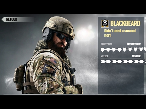 R6 Siege - Playing Blackbeard post Nerf like... - YouTube