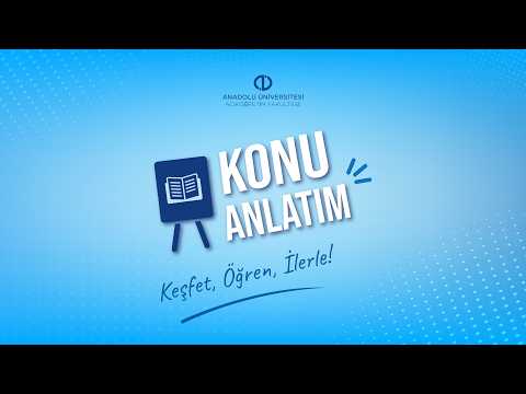 MATEMATİKSEL İKTİSAT - Ünite 1 Konu Anlatımı 1