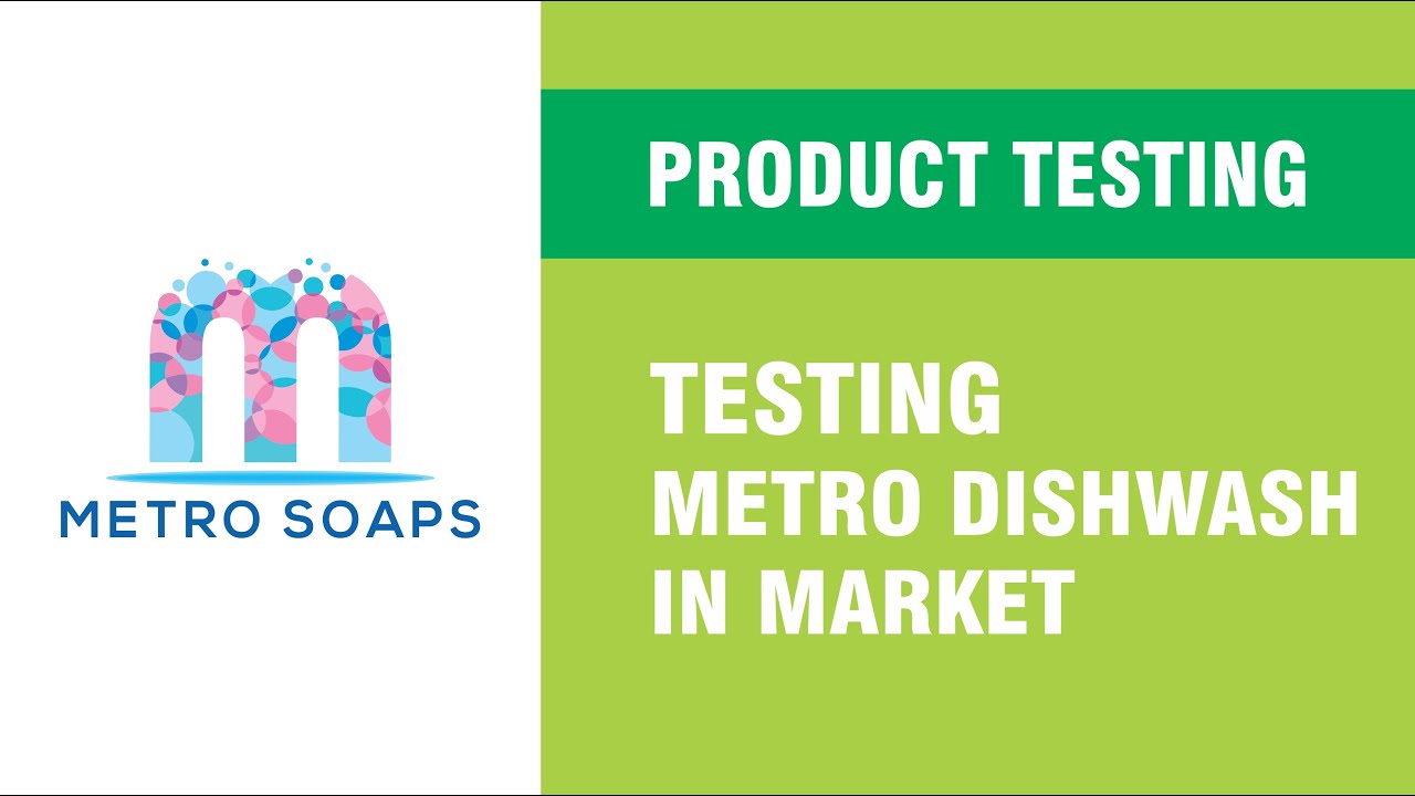 Metro Soaps | Metro Dishwash Market Test - YouTube