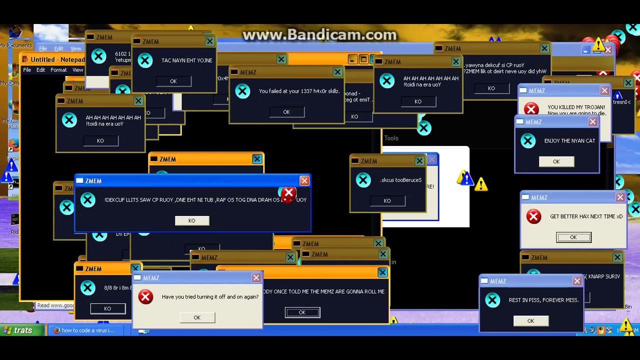 Rulez Cel mai puternic virus - Virusul MEMZ Trojan - YouTube