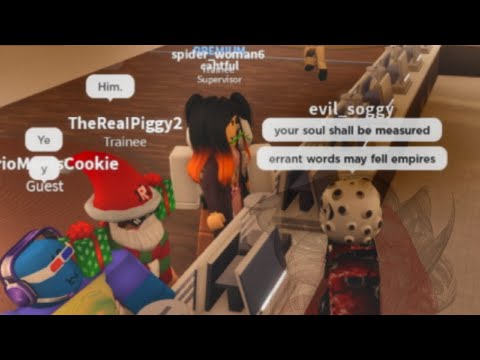 Roblox Doomsday Exploiter preaches in cafe trolling