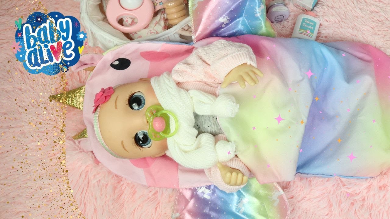 BABY ALIVE BRASIL- Arrumando a Bolsinha e Cuidando da Minha Boneca Baby ...