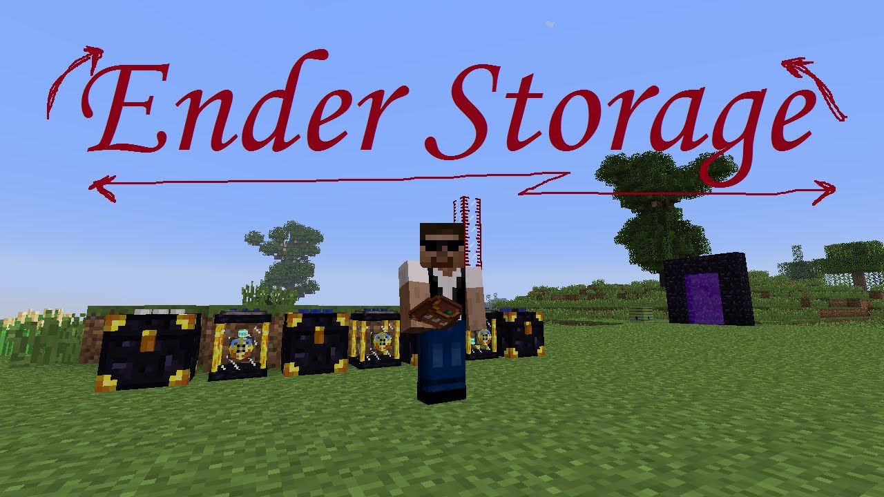Minecraft - Poradnik - Ender Storage - Pierwsze kroki - YouTube